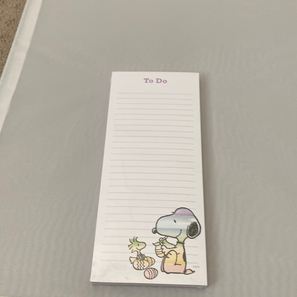 Graphic Image | Accessories | Snoopy Magnetic Note Pad | Poshmark